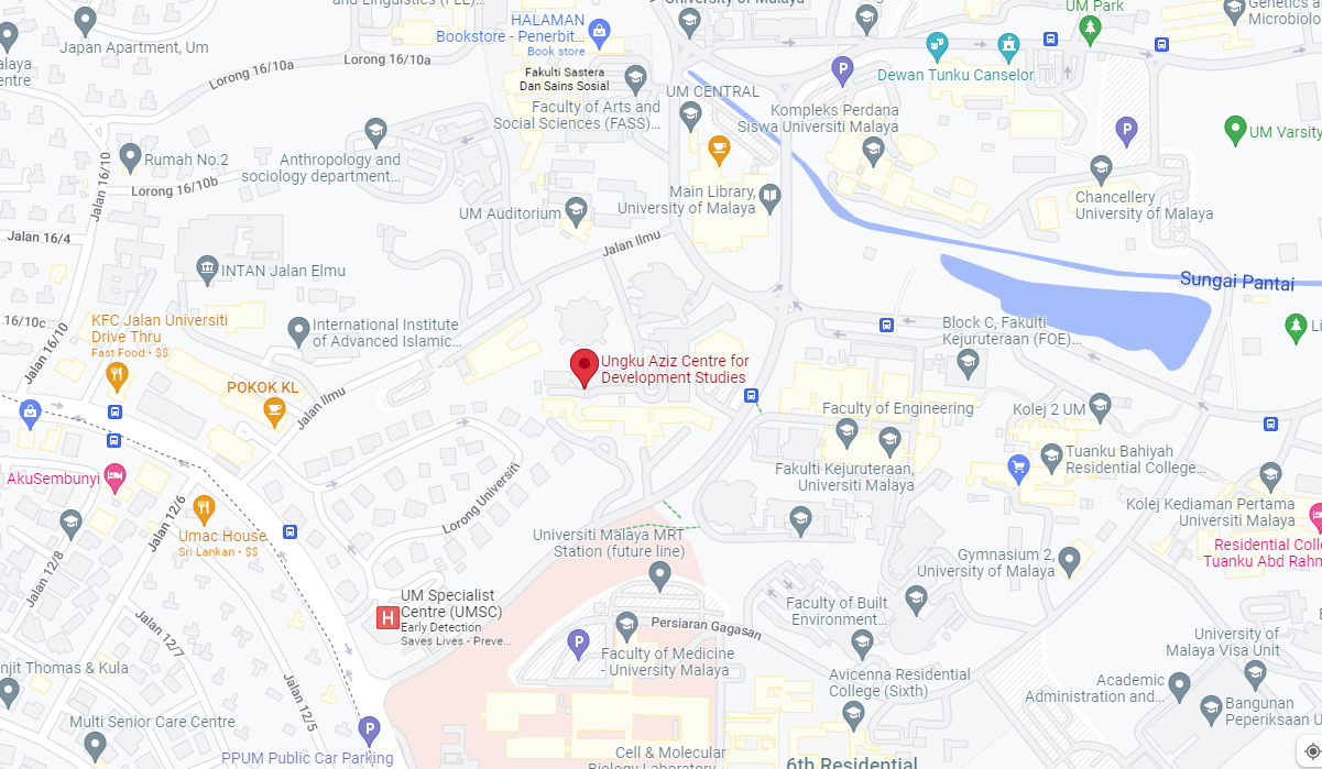 UNGKU AZIZ CENTRE FOR DEVELOPMENT STUDIES